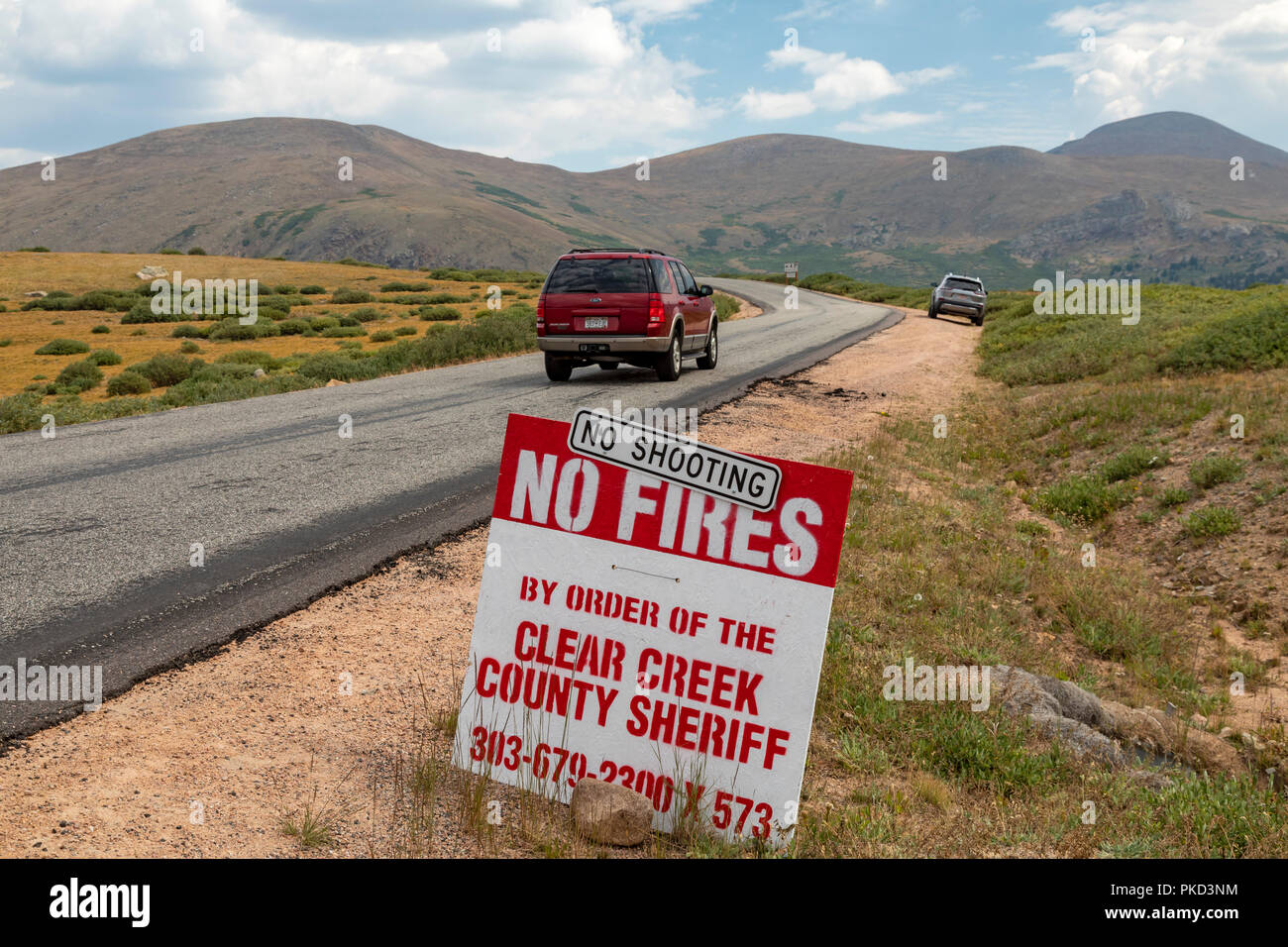 Wildfire sign hi-res stock photography and images - Alamy