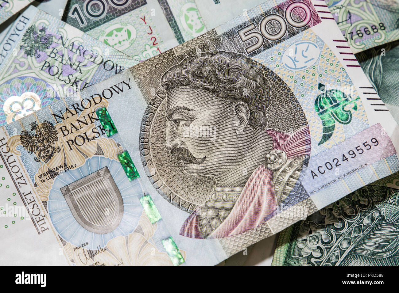 polish money background, PLN Stock Photo - Alamy