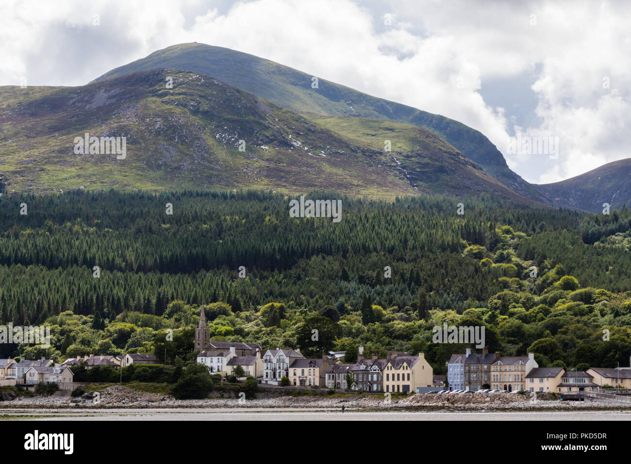 Slieve Donard, Northern Ireland's highest mountain, towers over the ...