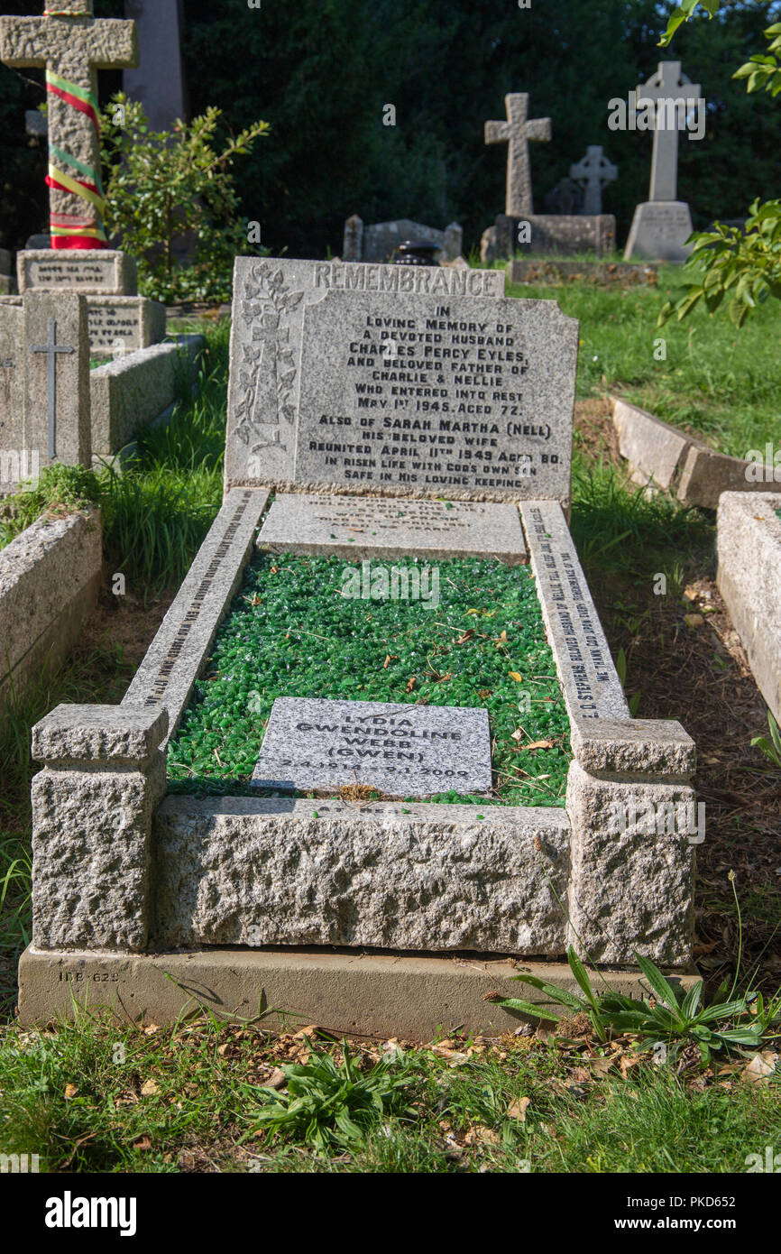 The Grave of Charles Percy Eyles 1945 at Locksbrook Cemetery, Bath ...