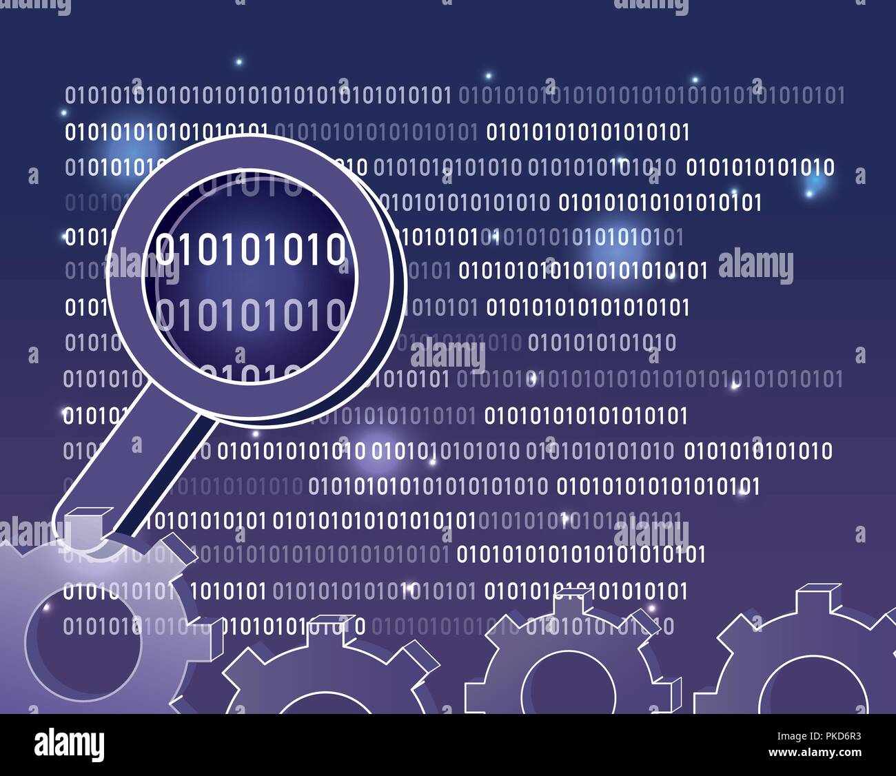 Binary code background Stock Vector Image & Art - Alamy