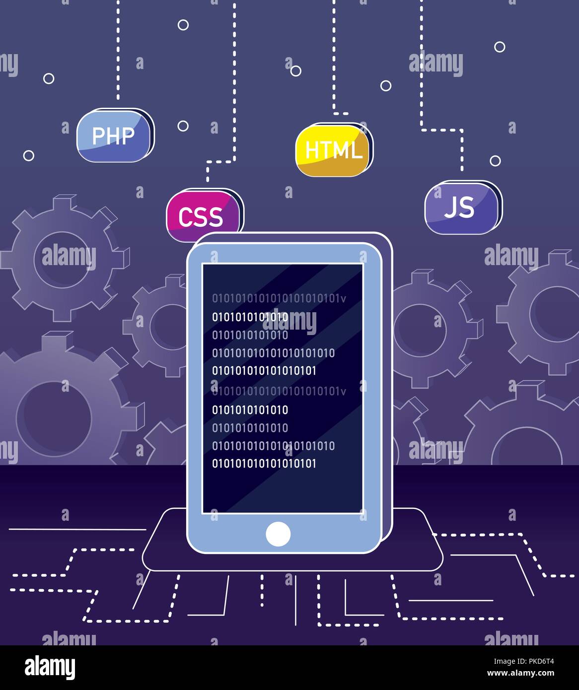 Program coding concept Stock Vector Image & Art - Alamy