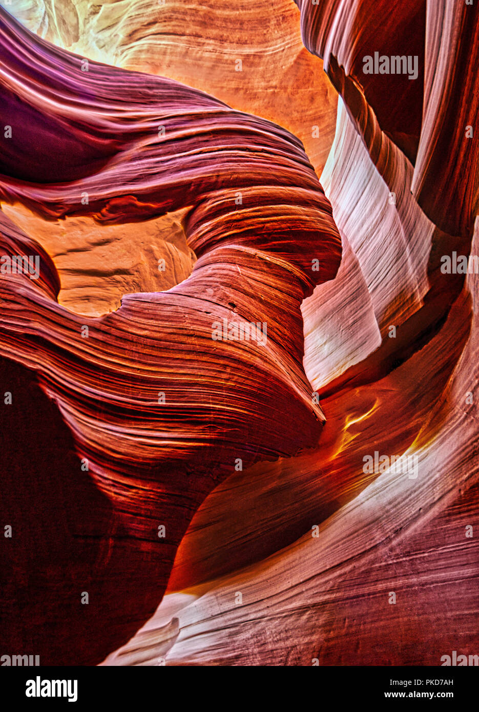 Lady In the Wind Stock Photo - Alamy