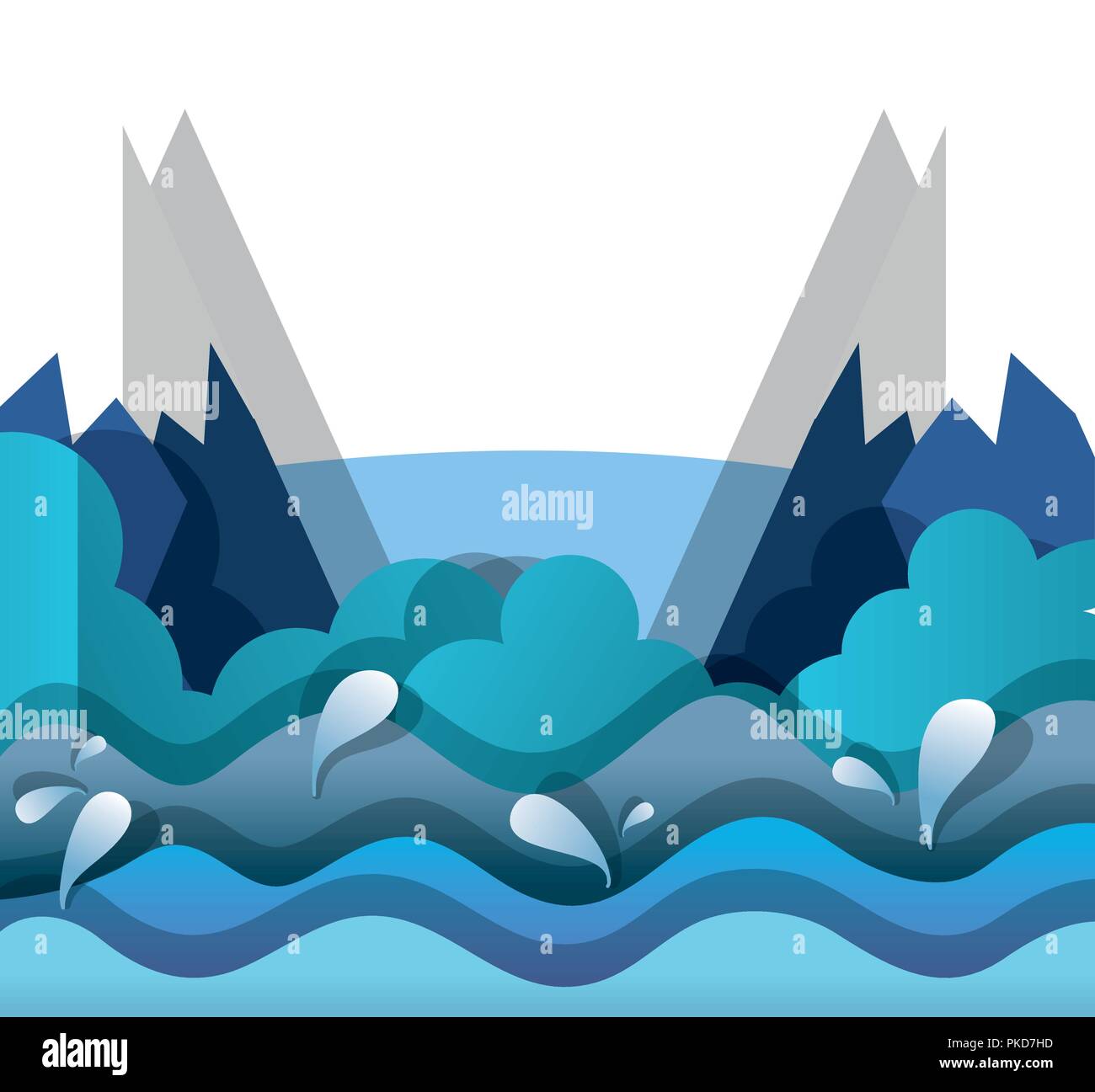 Occean sea Stock Vector Images - Alamy