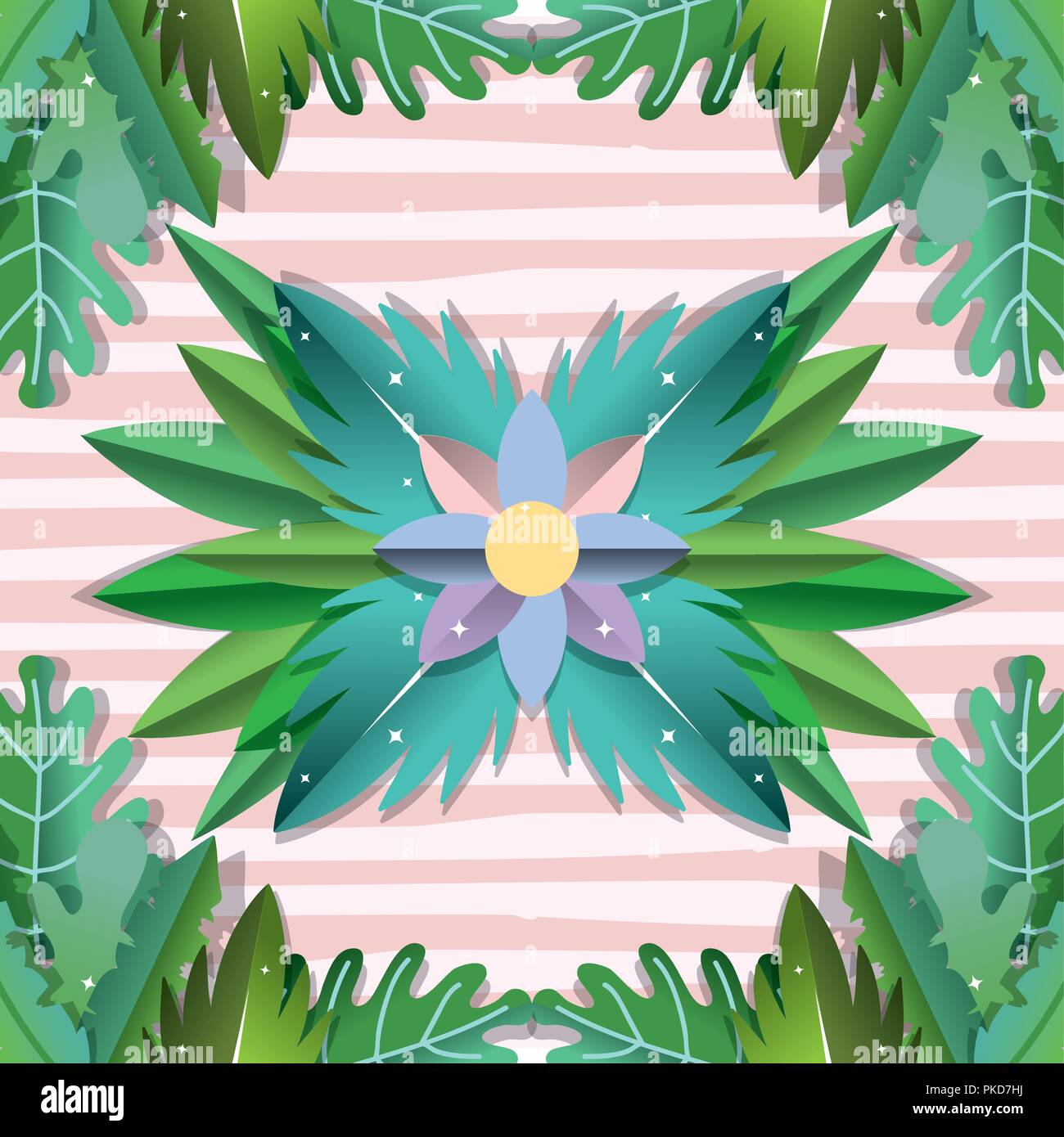 Paper art frame Stock Vector Image & Art - Alamy