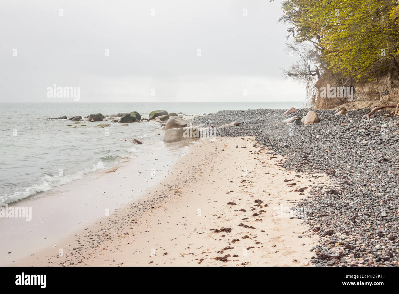 Chalk Cliff On Moen Island High Resolution Stock Photography and Images ...
