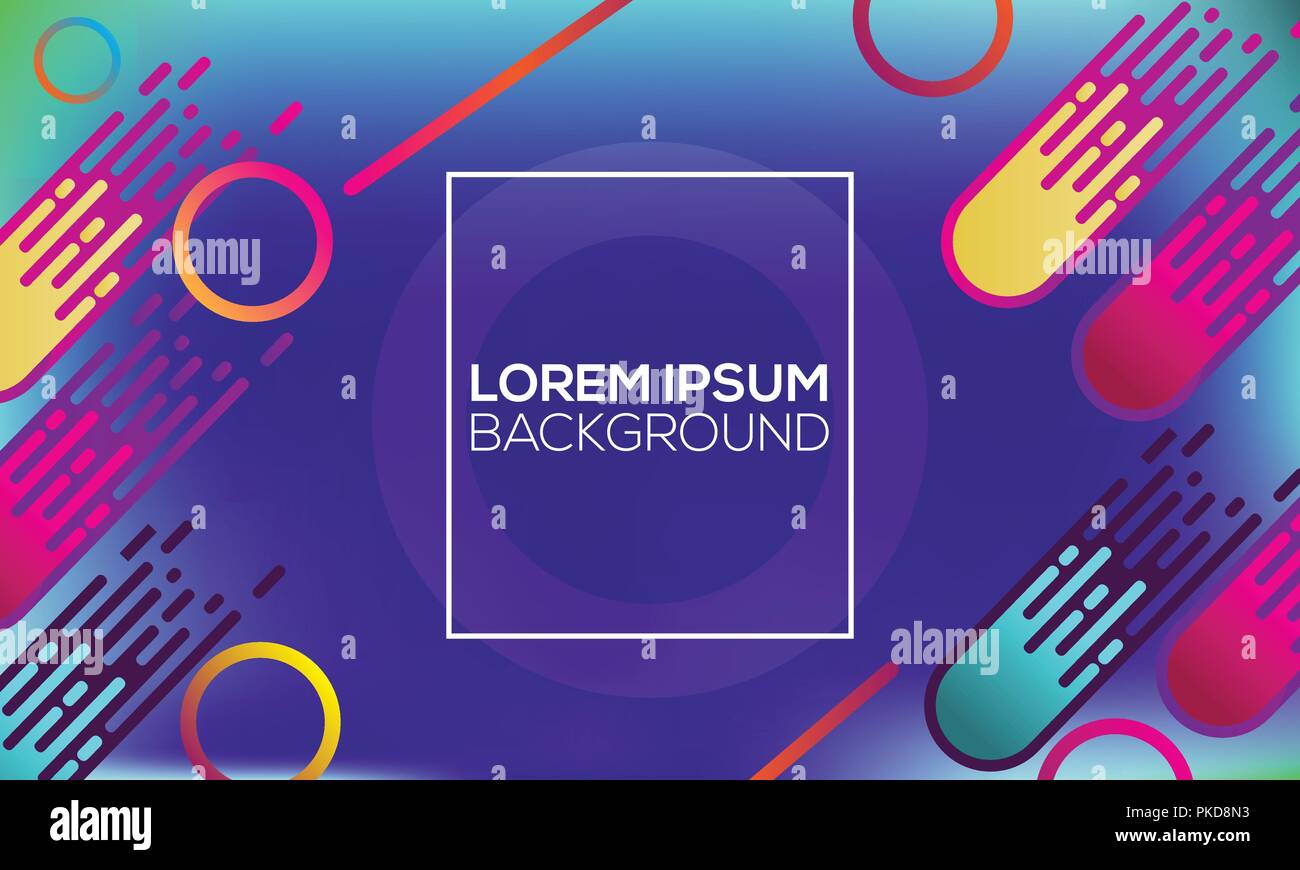 Comets have united and fly to conquer outer space. Abstract background ...