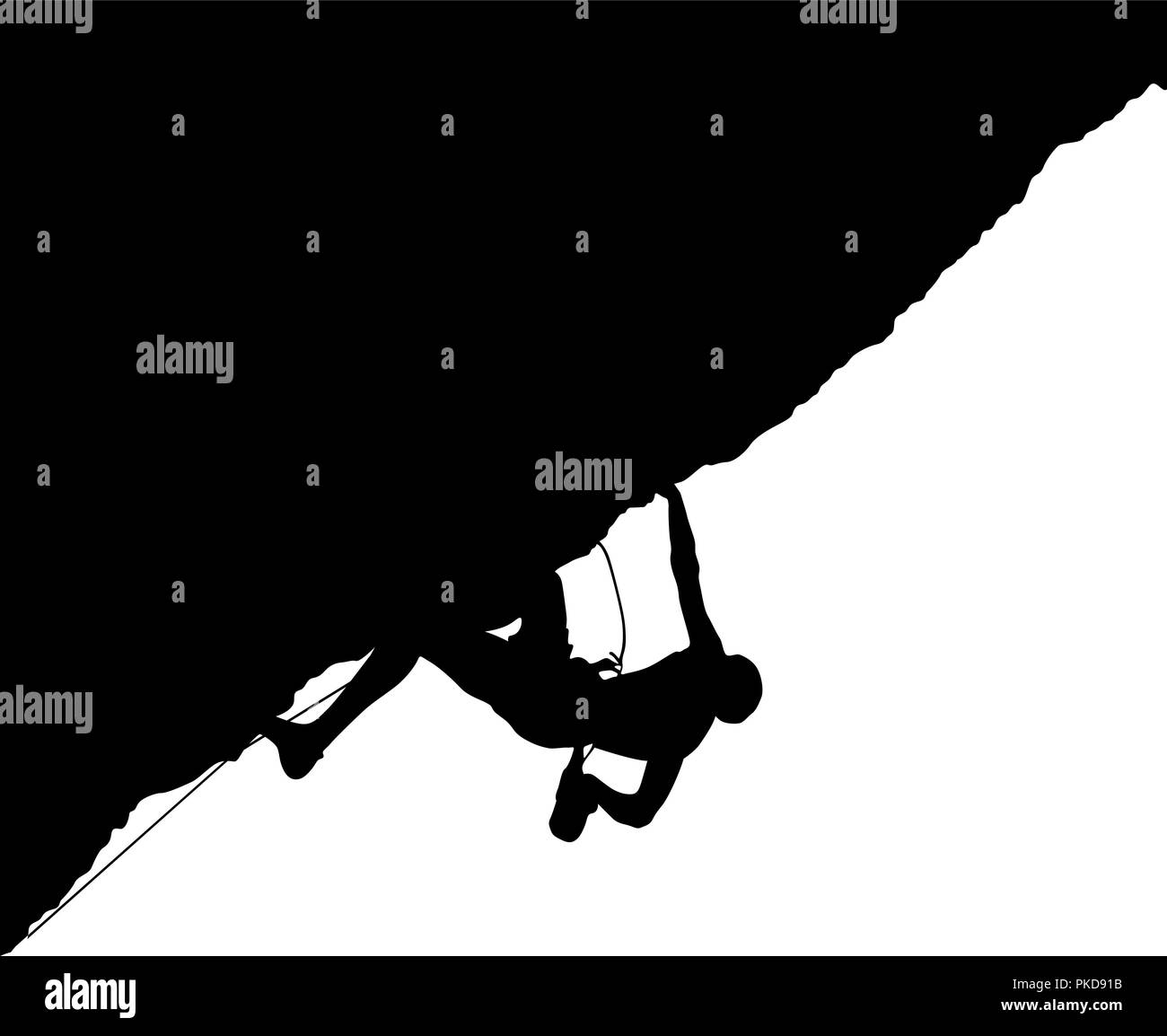 Climber equipment Black and White Stock Photos & Images - Alamy