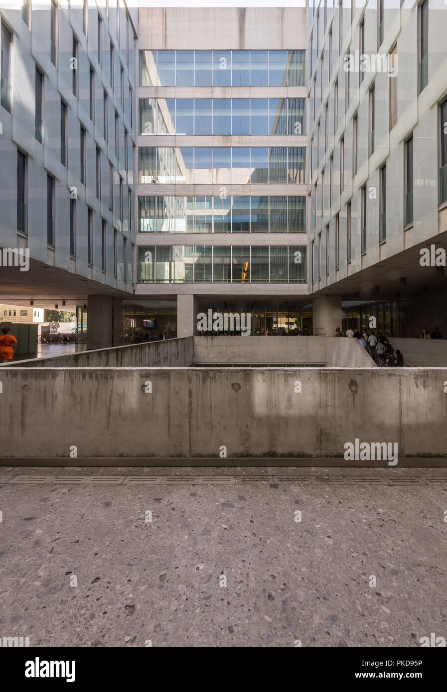 The Universita Luigi Bocconi University School of Economics building ...