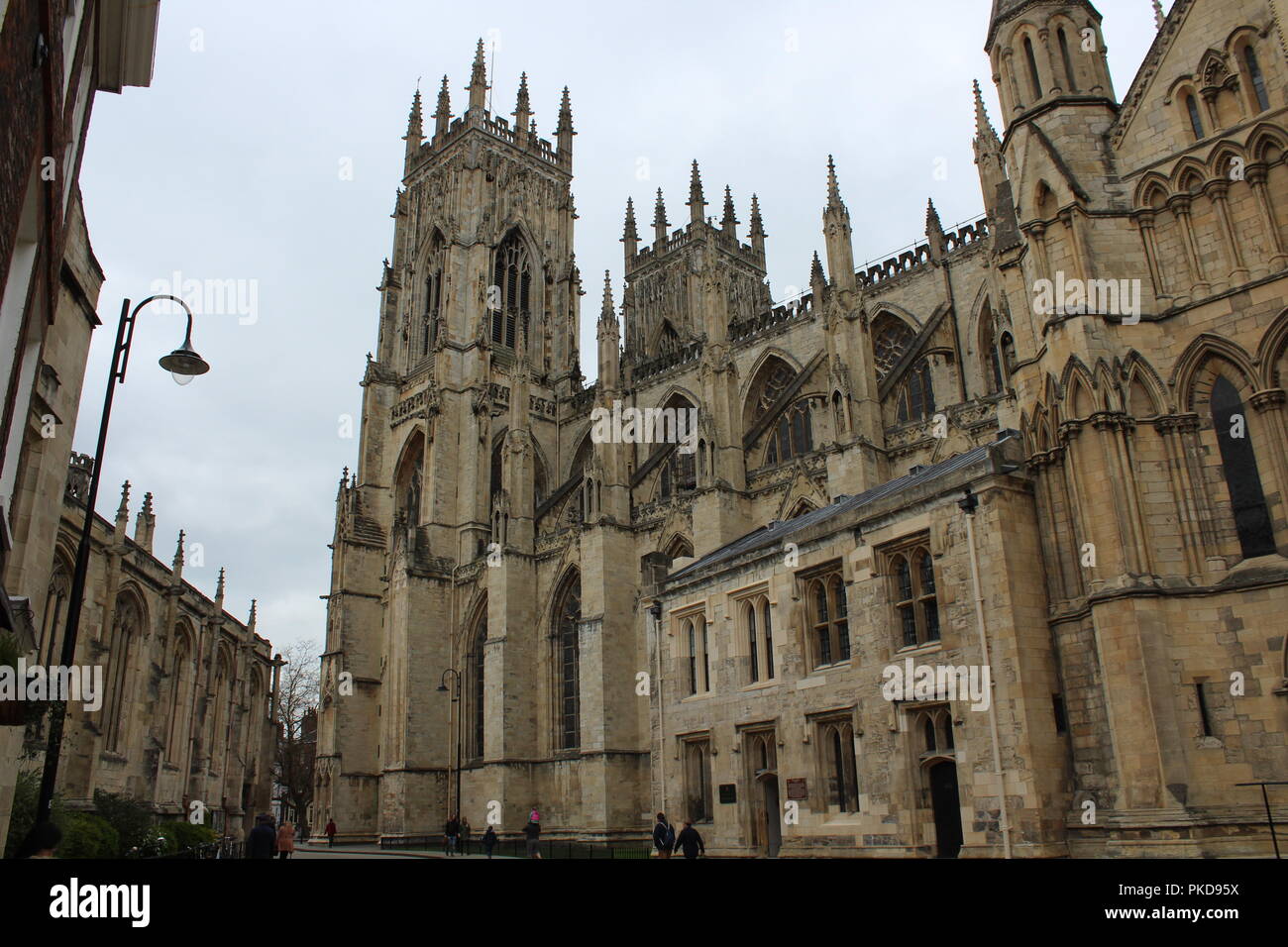 A side view of York Cathedral Stock Photo - Alamy