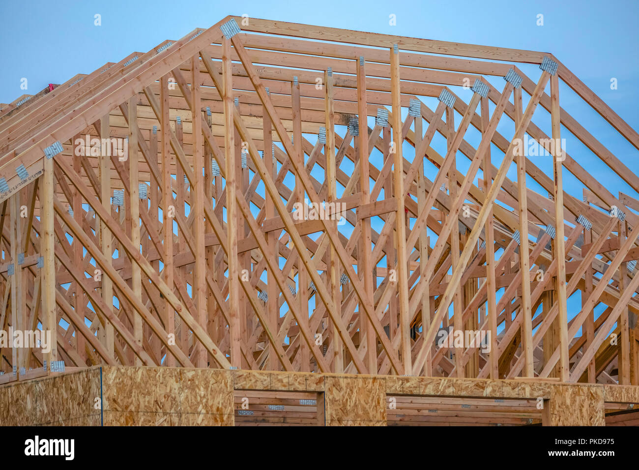 A building being constructed in Utah Valley Stock Photo - Alamy