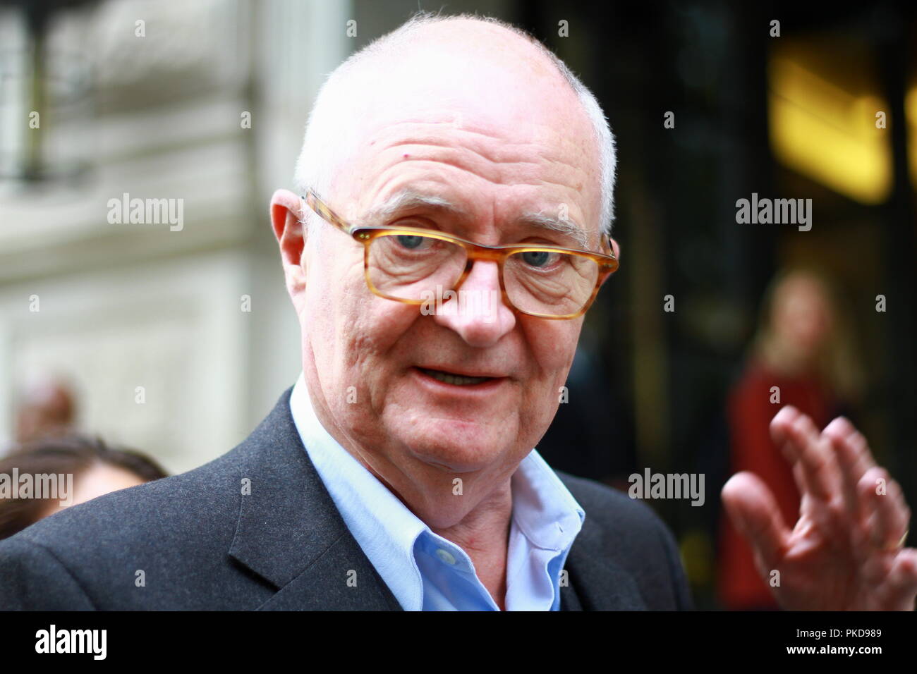 Jim Broadbent actor pictured in Westminster, London, UK. Photo credit ...