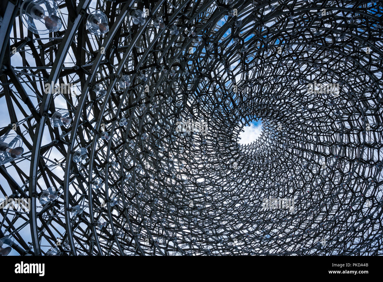 The Hive, Kew Gardens - Created by artist Wolfgang Buttress Stock Photo ...