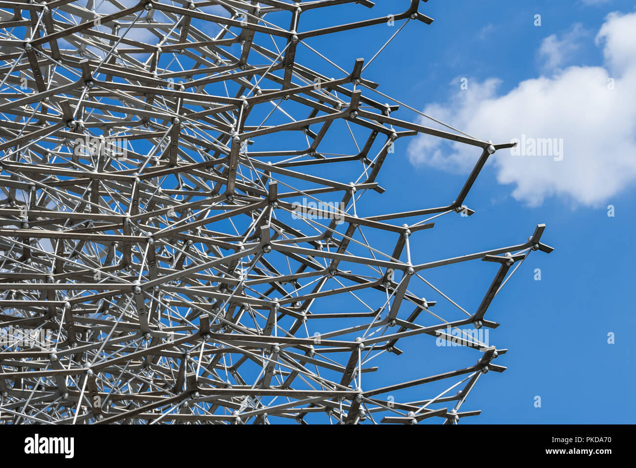 The Hive, Kew Gardens - Created by artist Wolfgang Buttress Stock Photo ...