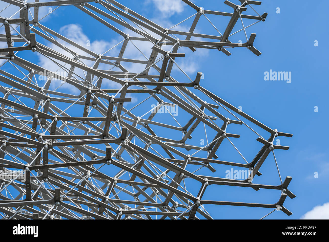 The Hive, Kew Gardens - Created by artist Wolfgang Buttress Stock Photo ...