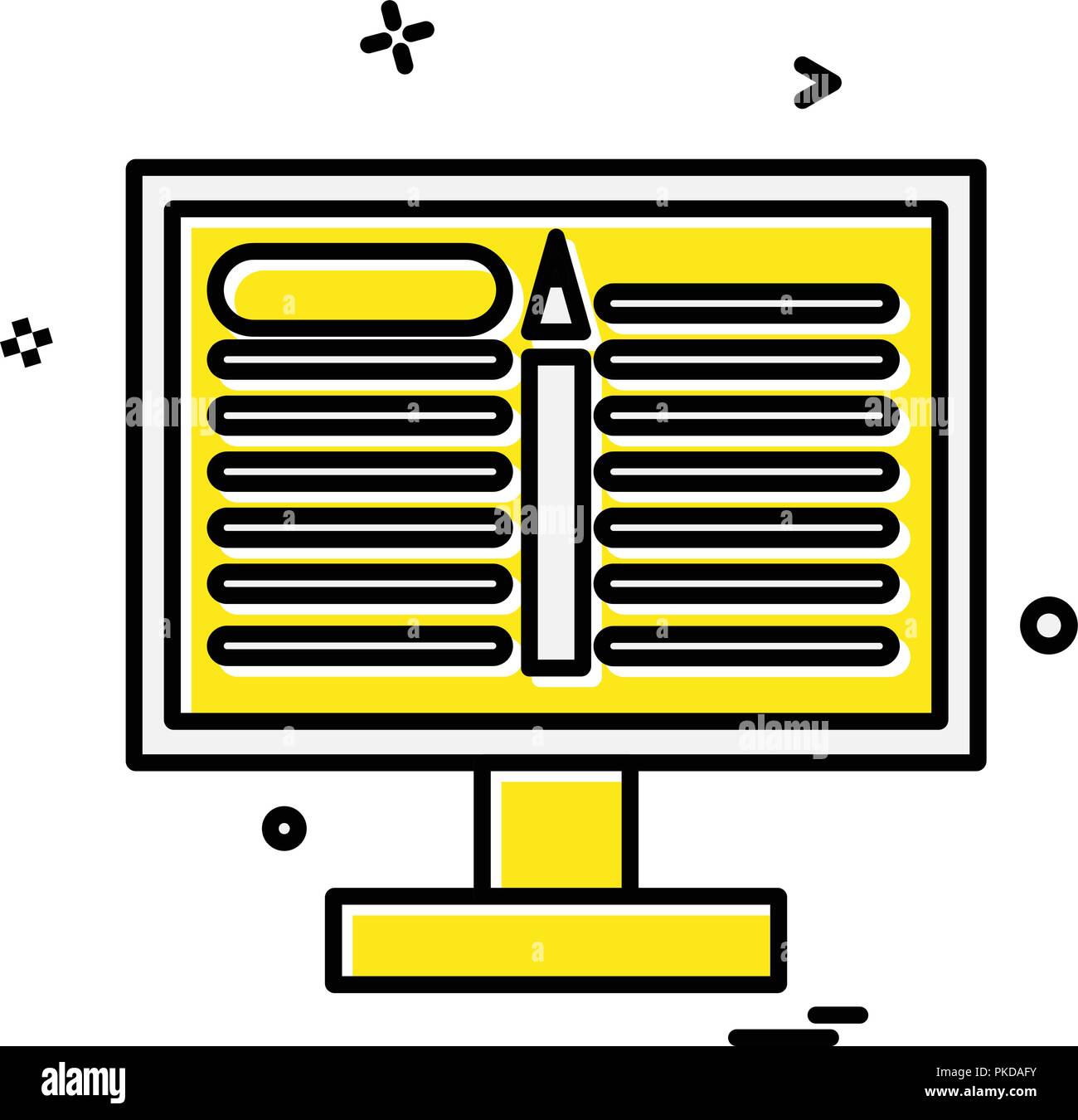 School icon design vector Stock Vector Image & Art - Alamy