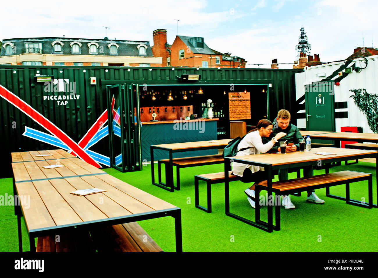 Piccadilly Tap Bar, Spark Container Shops, Piccadilly, York, England ...