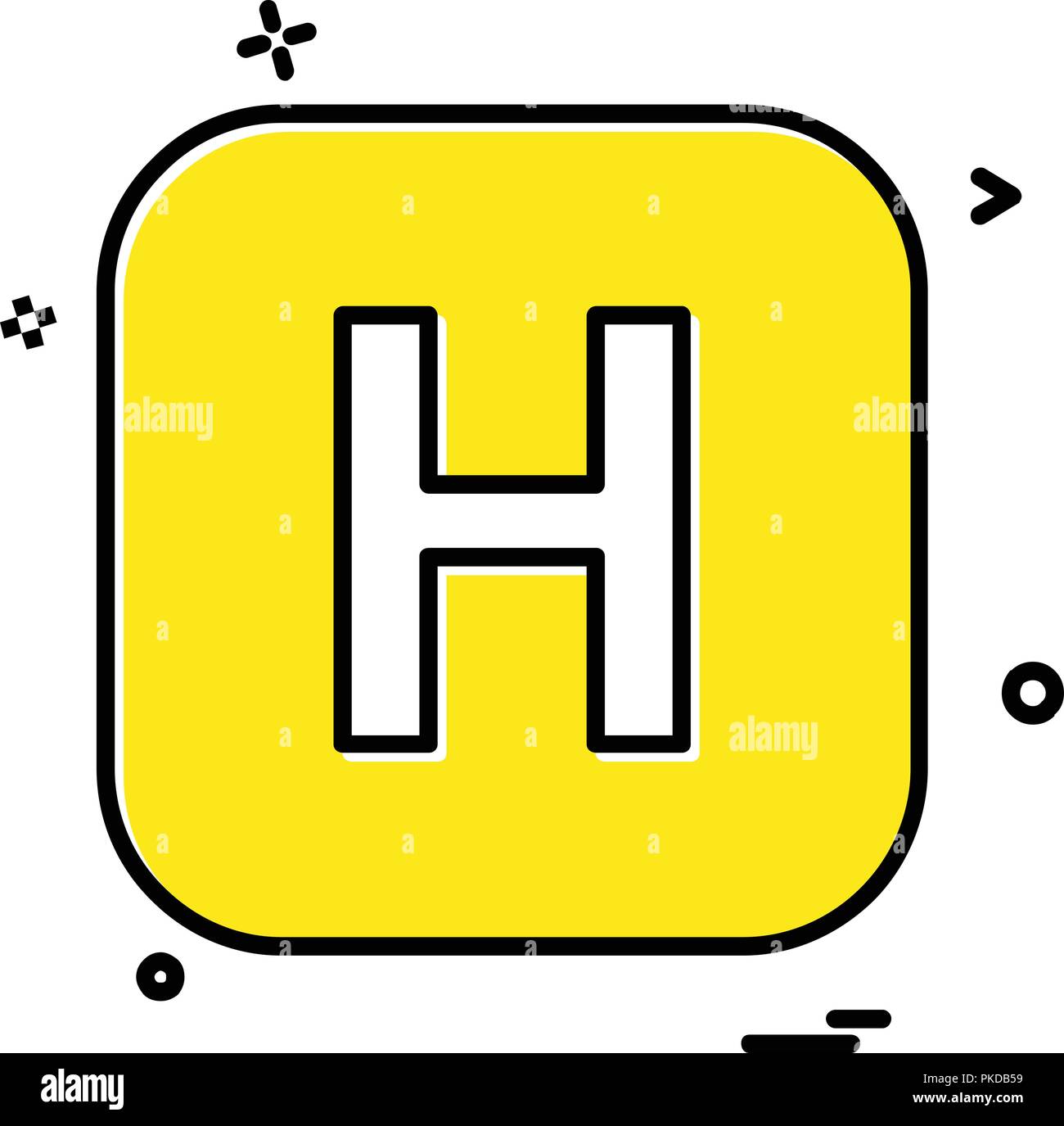 English Alphabets icon design vector Stock Vector Image & Art - Alamy