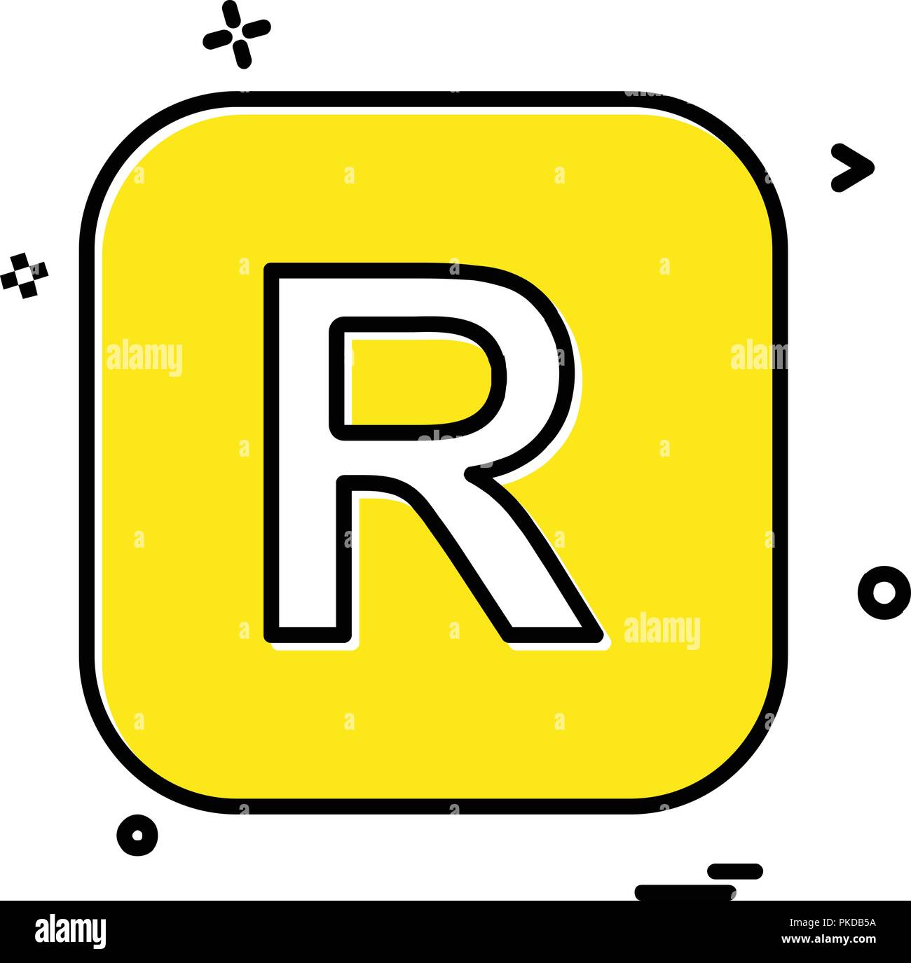 English Alphabets icon design vector Stock Vector Image & Art - Alamy