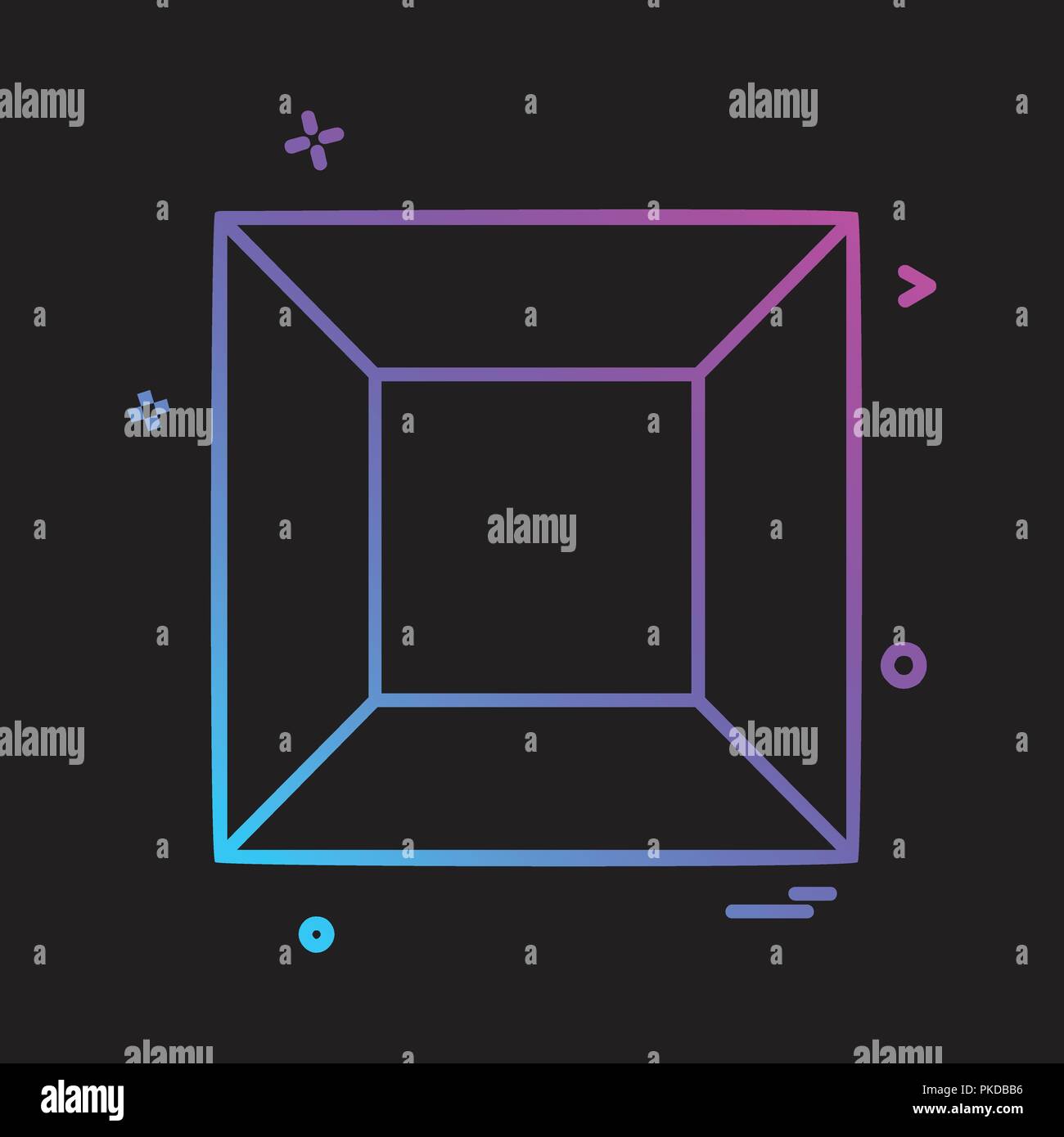 Shapes icon design vector Stock Vector Image & Art - Alamy