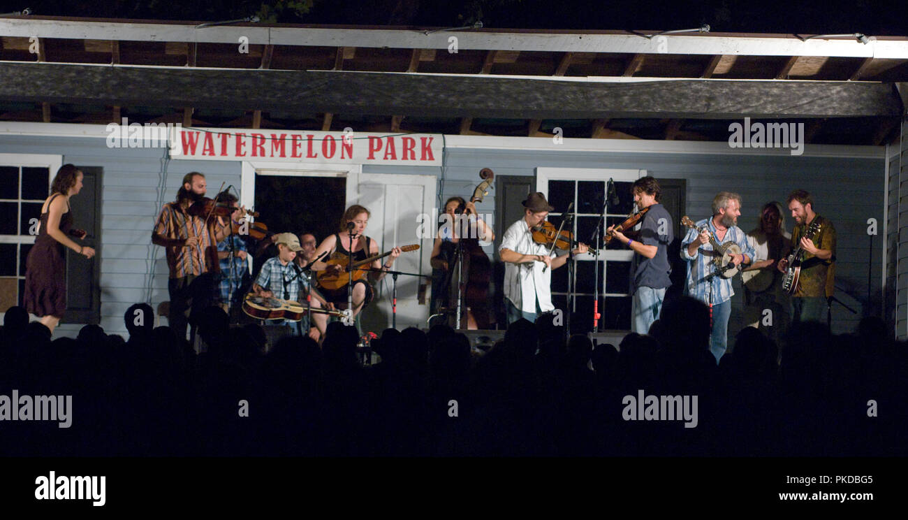 Bluegrass & Folk Music at the Watermelon Park Fest combines a beautiful ...