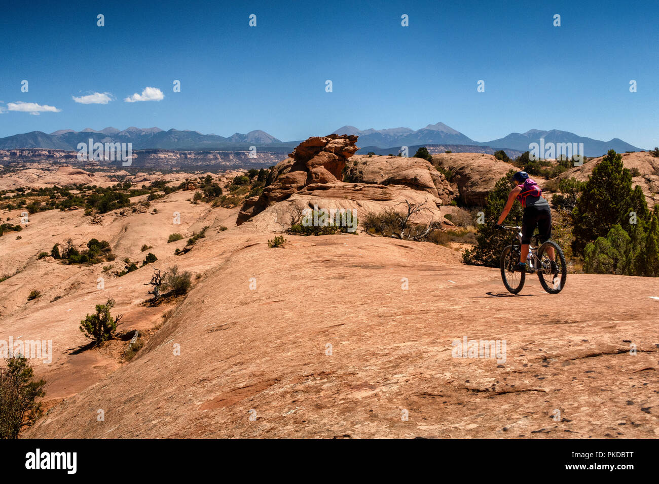 Slick rock trail hi-res stock photography and images - Alamy