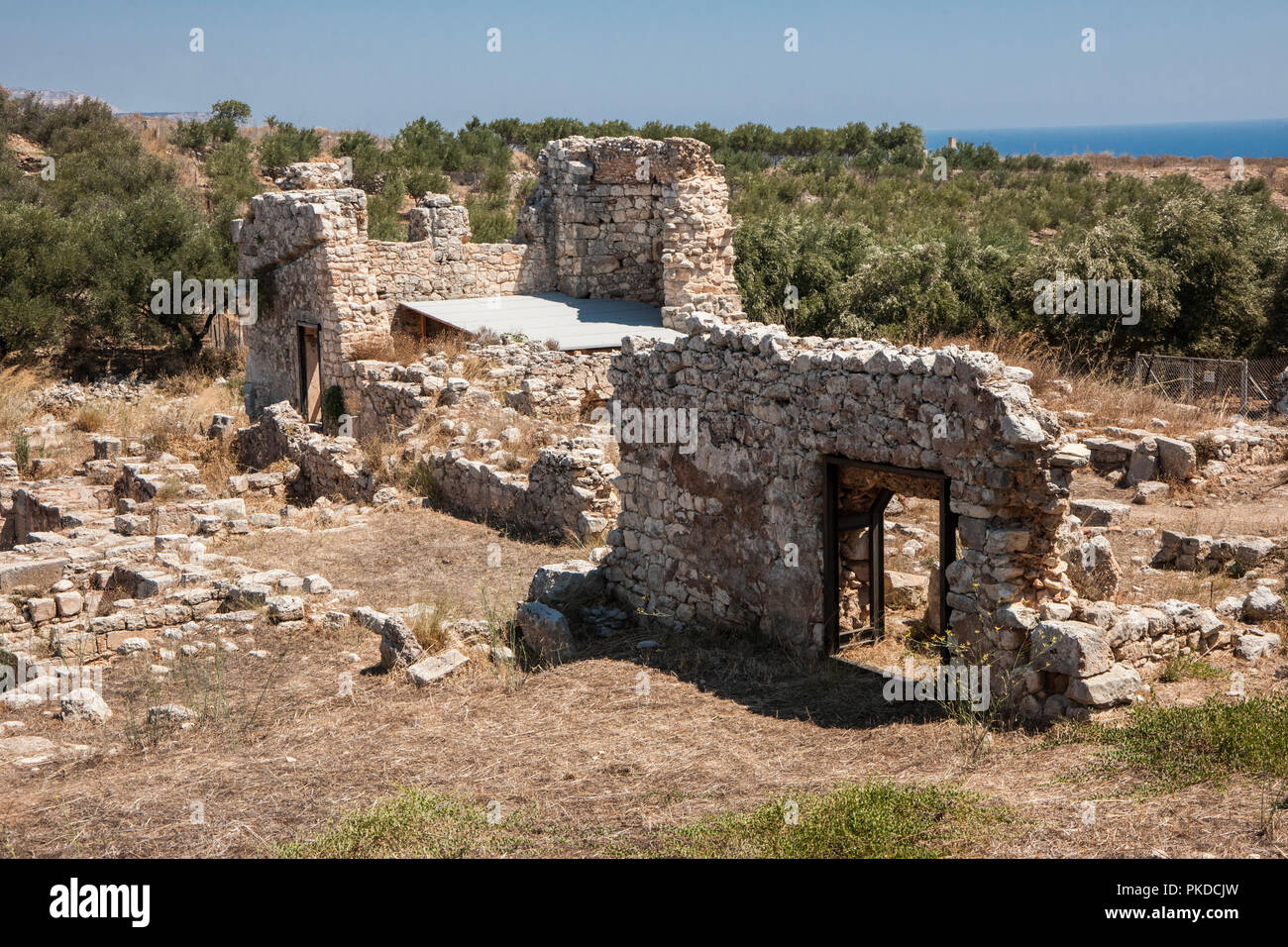Ancient Aptera Stock Photo - Alamy