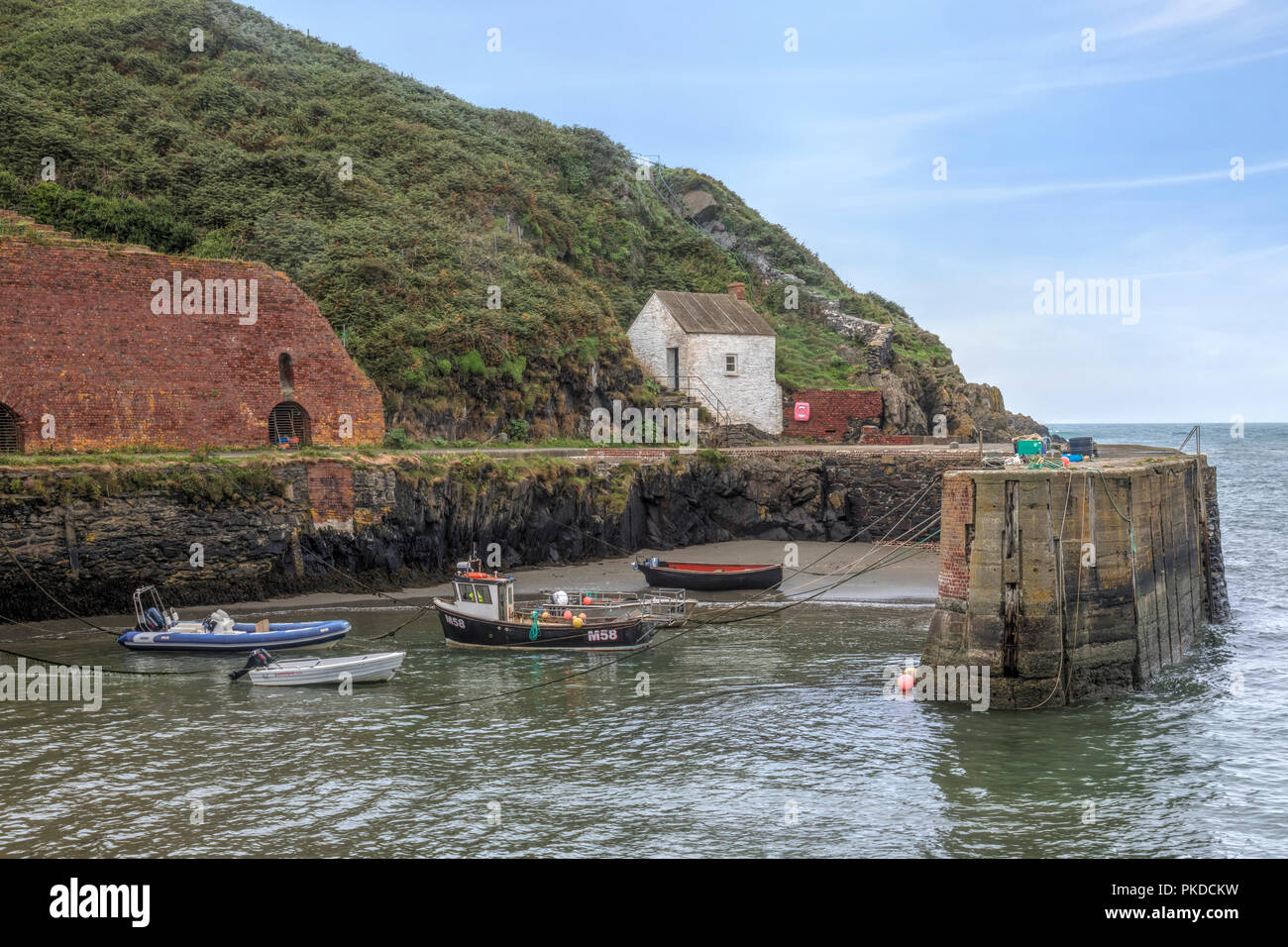 Porthgain, Pembrokeshire, Wales, UK, Europe Stock Photo - Alamy