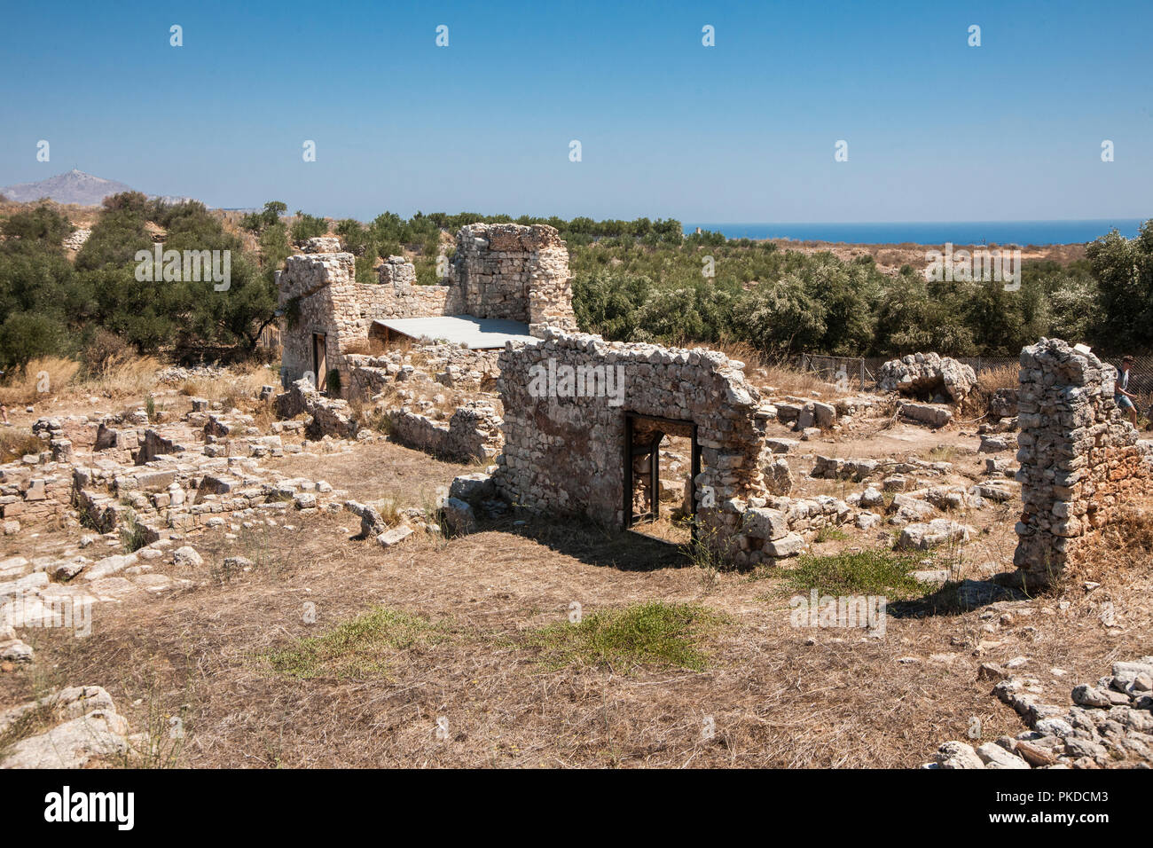 Ancient Aptera Stock Photo - Alamy