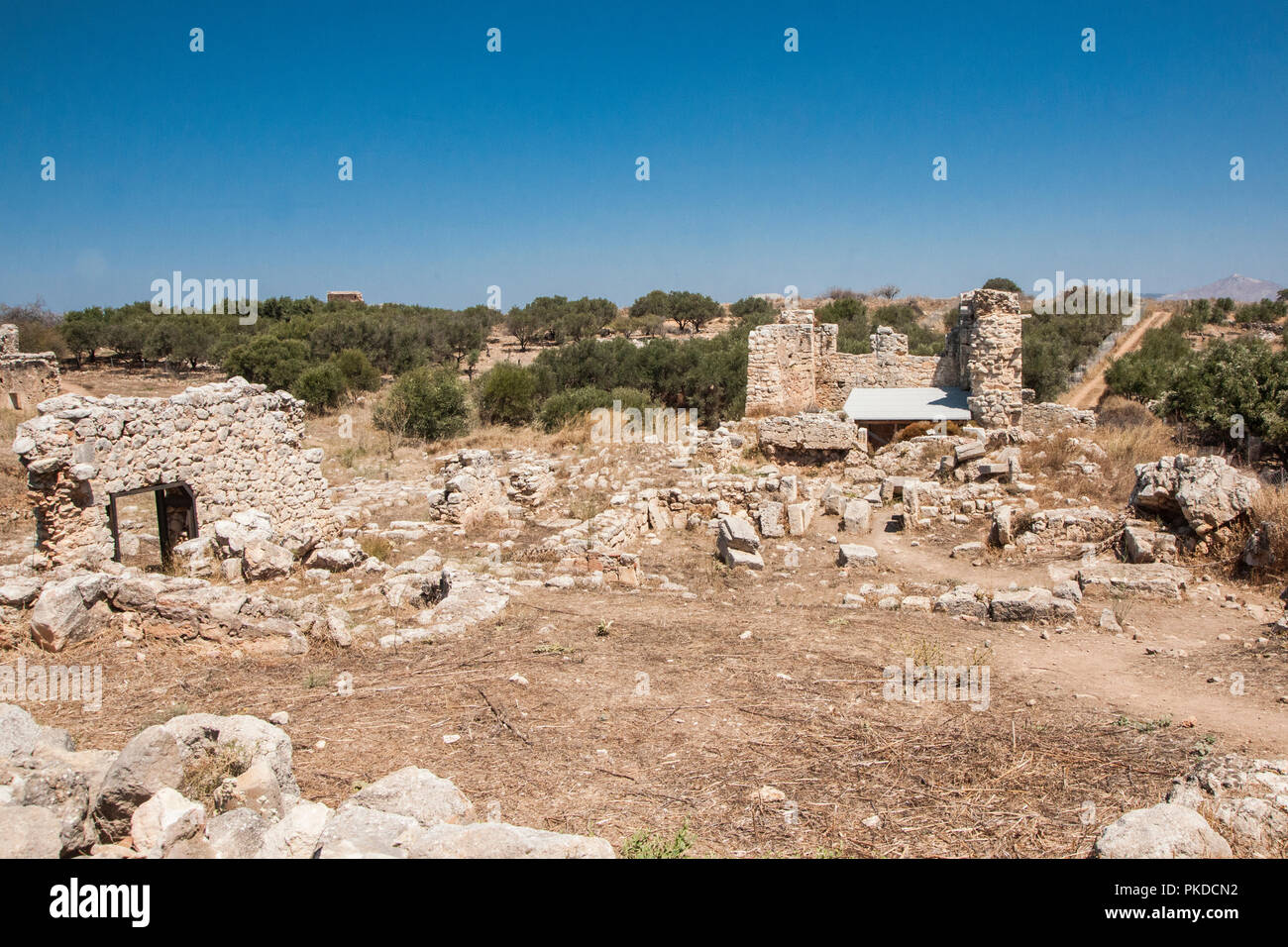 Ancient Aptera Stock Photo - Alamy