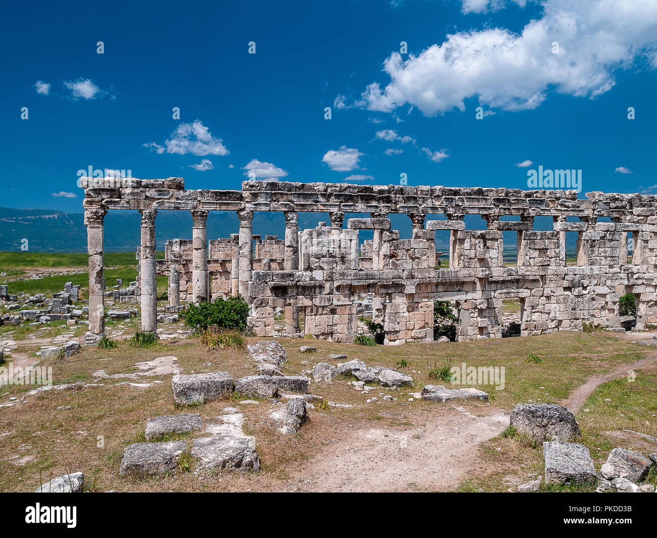 Apamea (also known as Afamia), the ancient Greek and Roman city. The ...