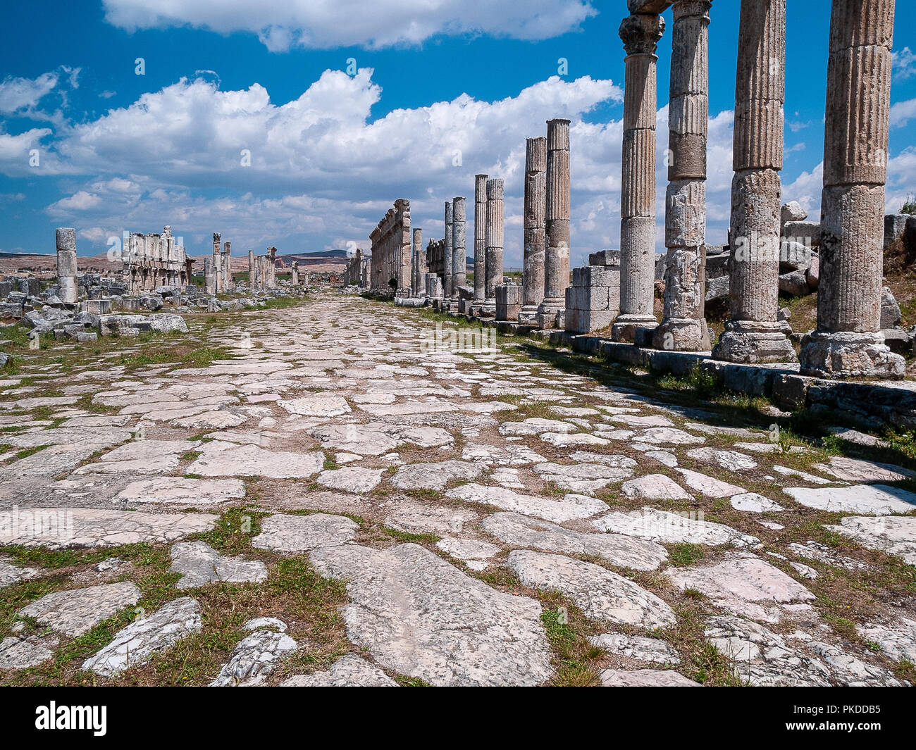 Apamea (also known as Afamia), the ancient Greek and Roman city. The ...