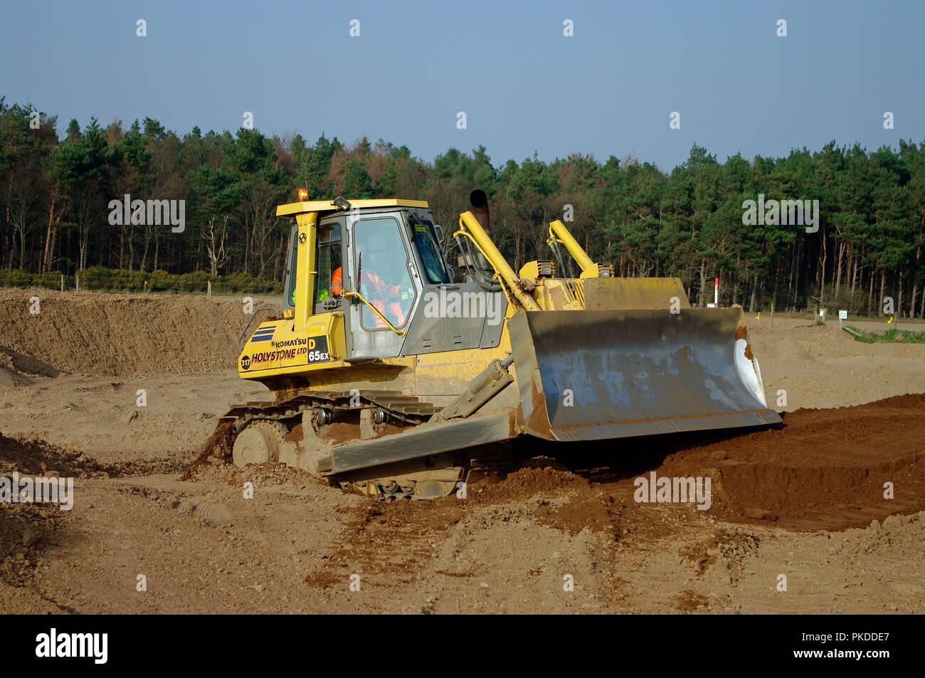 Huge Komatsu Dozer