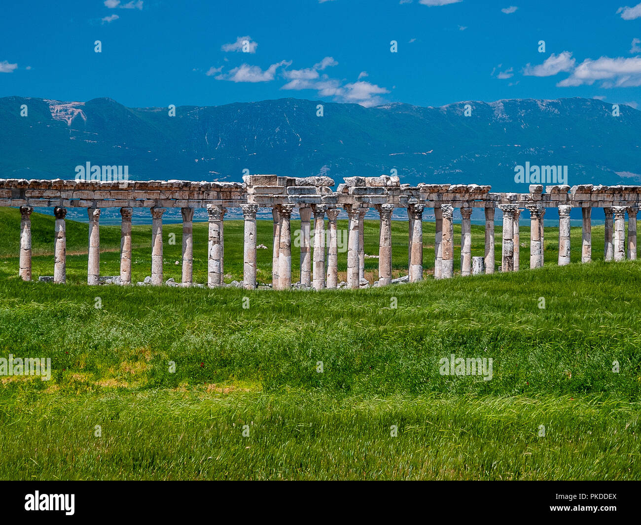 Apamea (also known as Afamia), the ancient Greek and Roman city. The ...