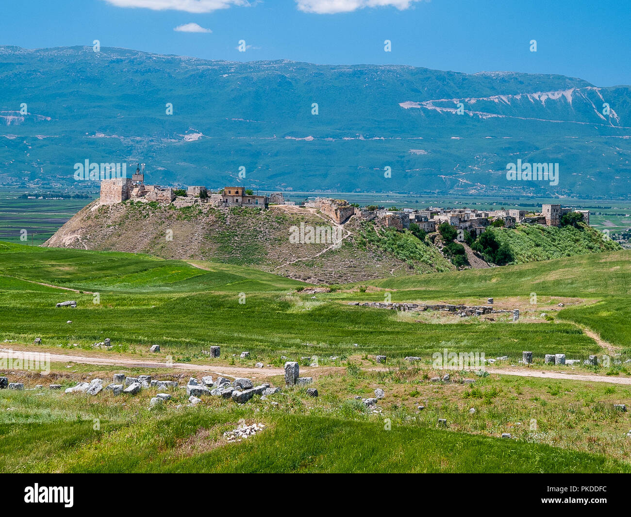 Apamea (also known as Afamia), the ancient Greek and Roman city. The ...