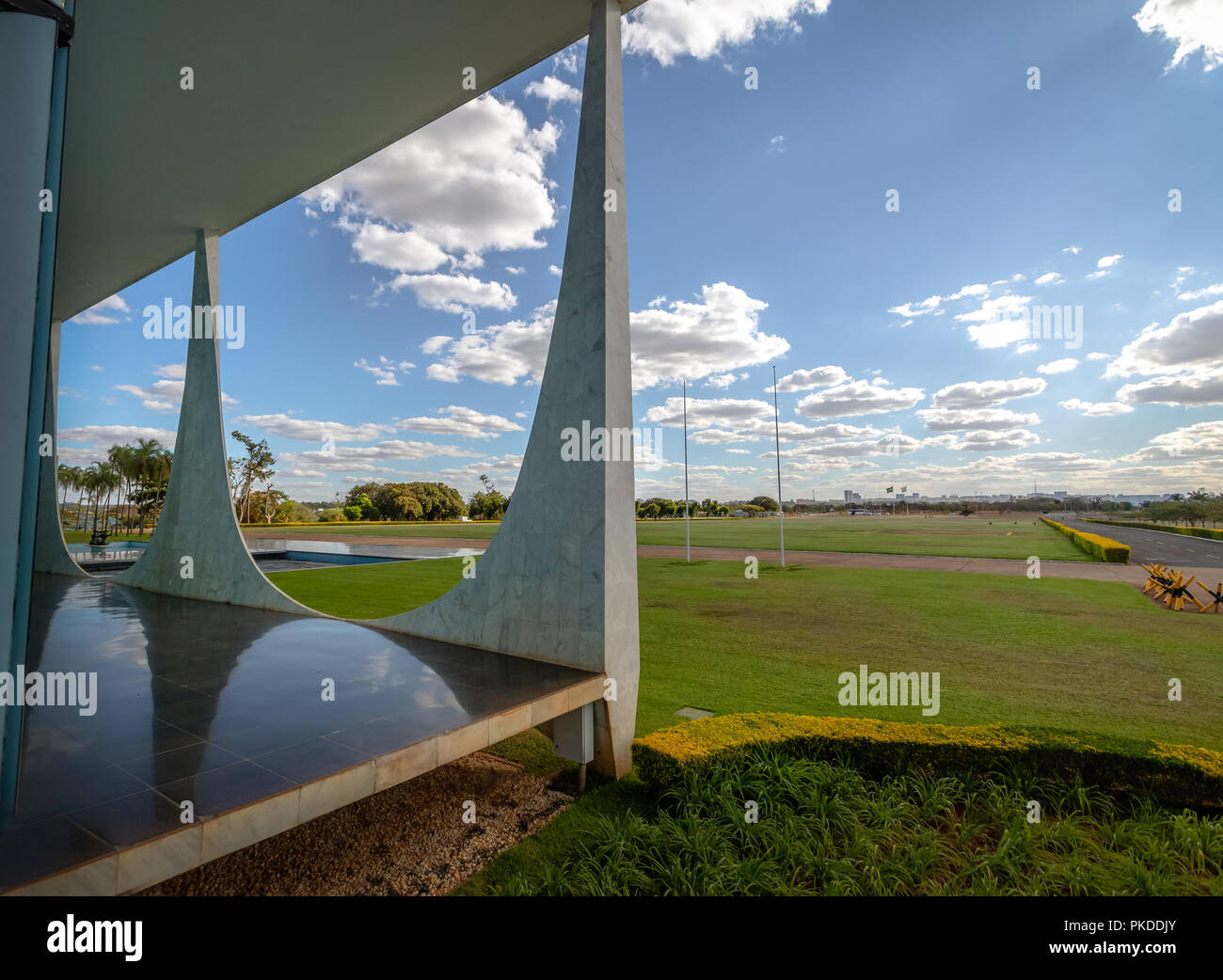 Alvorada Palace, official residence of President of Brazil - Brasilia ...