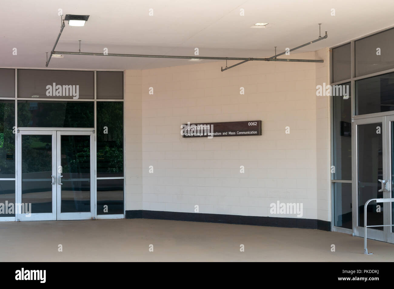 ATHENS, GA/USA JUNE 5, 2018: Grady College of Journalism and Mass ...