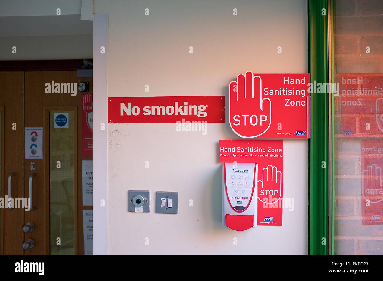 Hygiene zone hi-res stock photography and images - Alamy