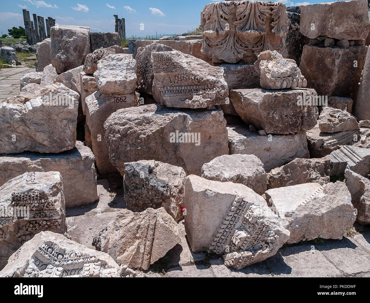 Apamea (also known as Afamia), the ancient Greek and Roman city. The ...
