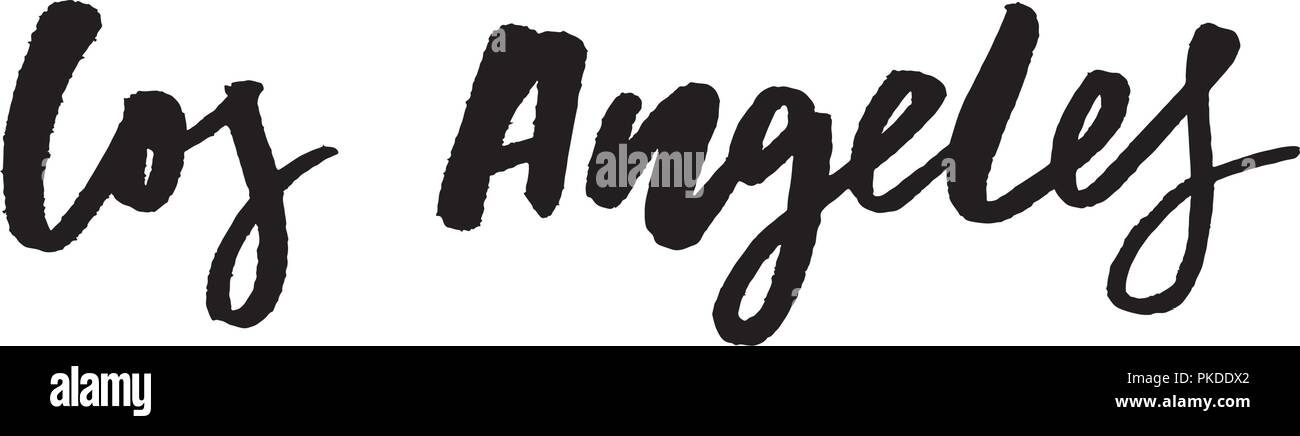 Los Angeles Cursive Font