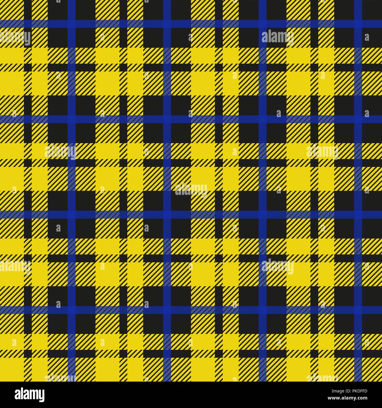 Tartan pattern. Scottish cage. Scottish yellow checkered background ...
