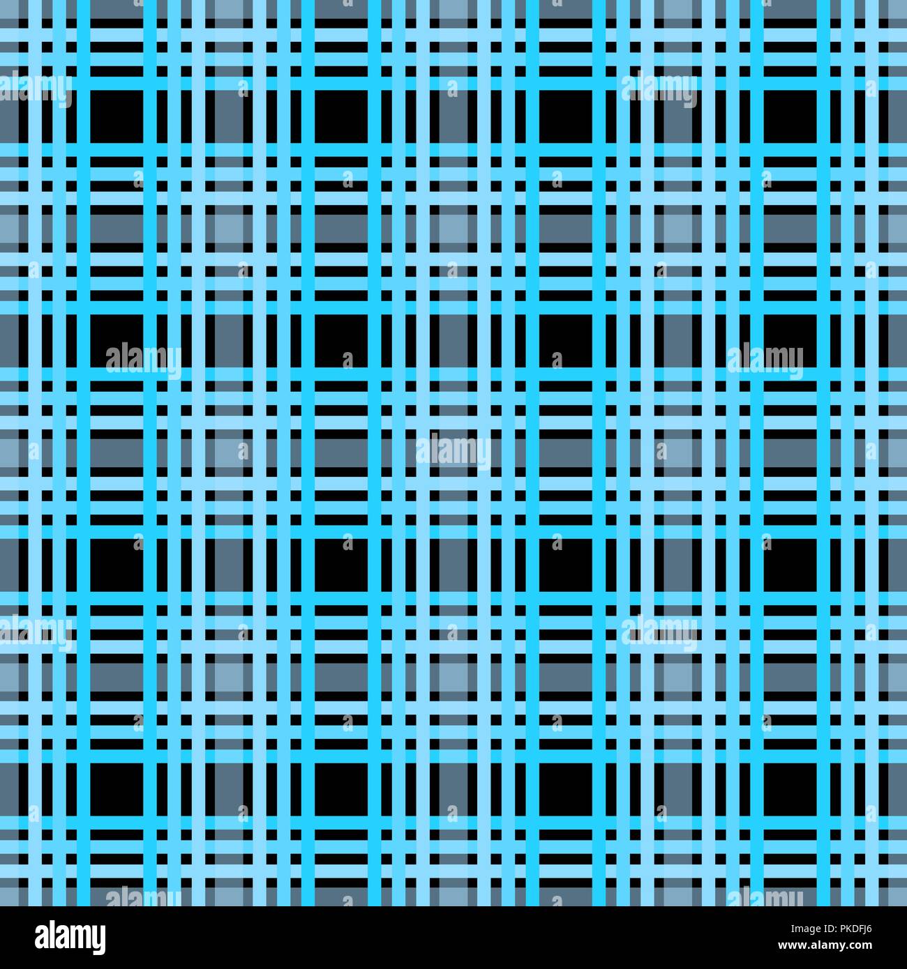 Seamless tartan plaid pattern. Checkered fabric texture print in dark ...
