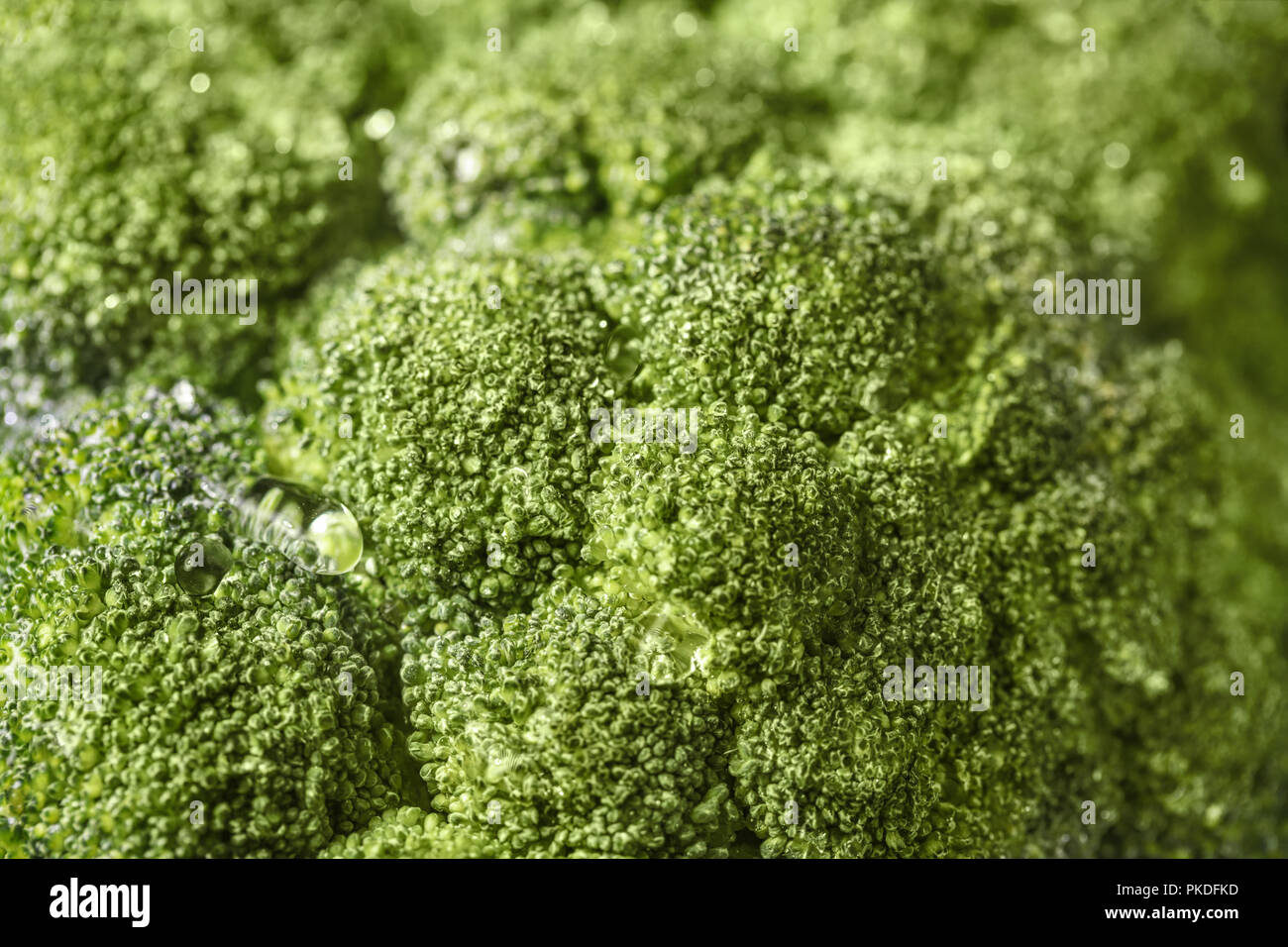 Close-up, broccoli texture Stock Photo - Alamy