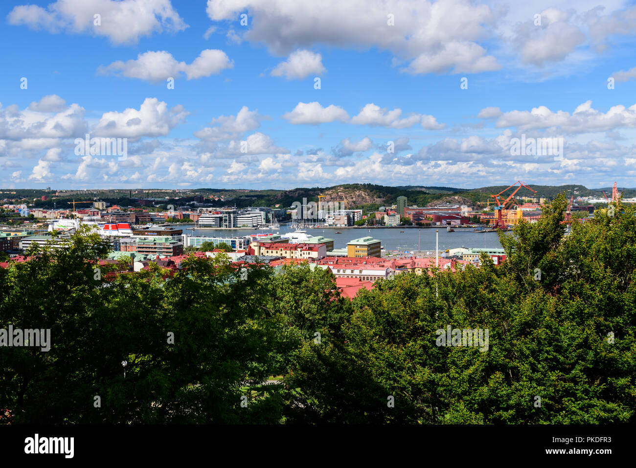 The port of Gothenburg Stock Photo - Alamy