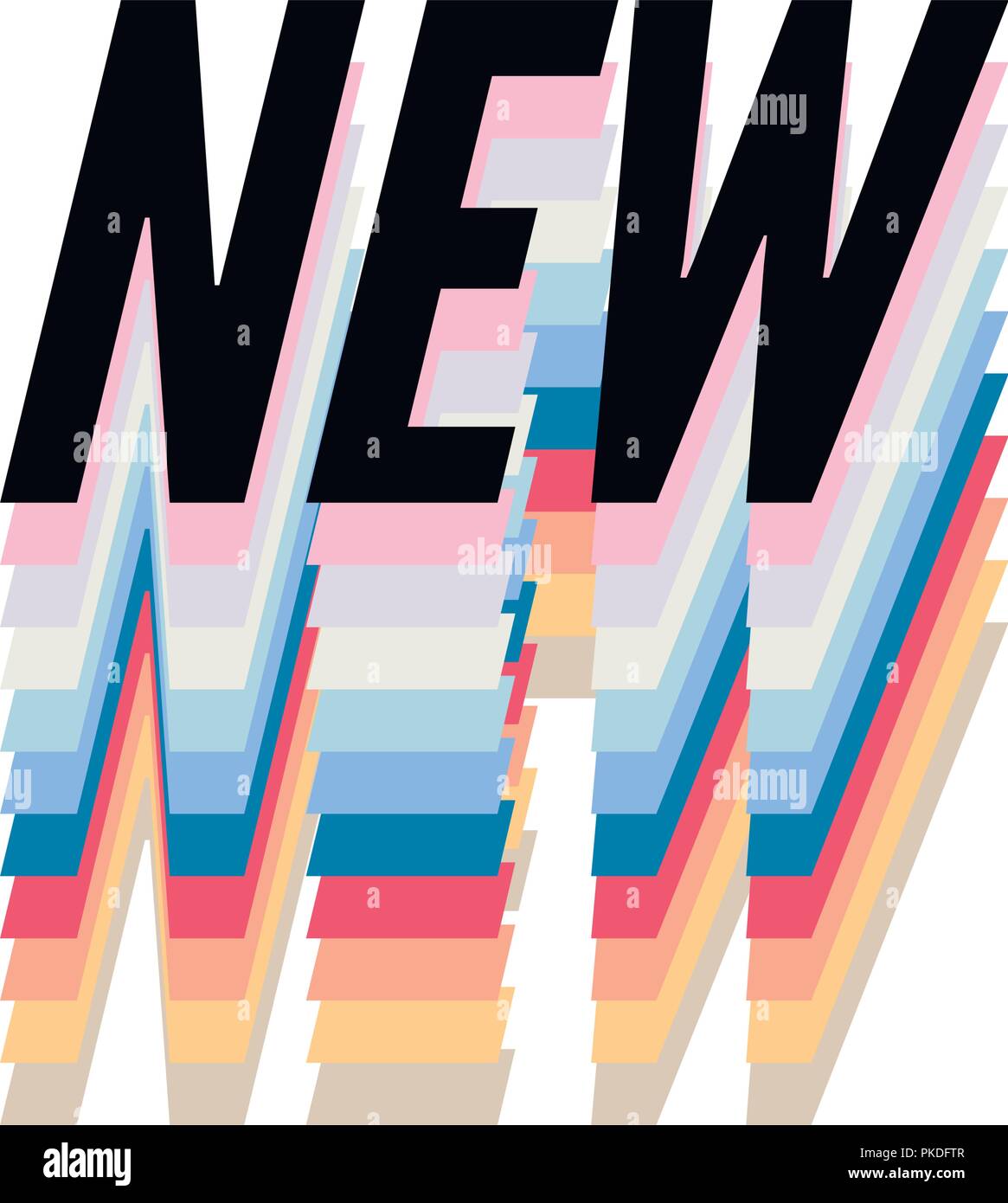 Slogan new Stock Vector Images - Alamy