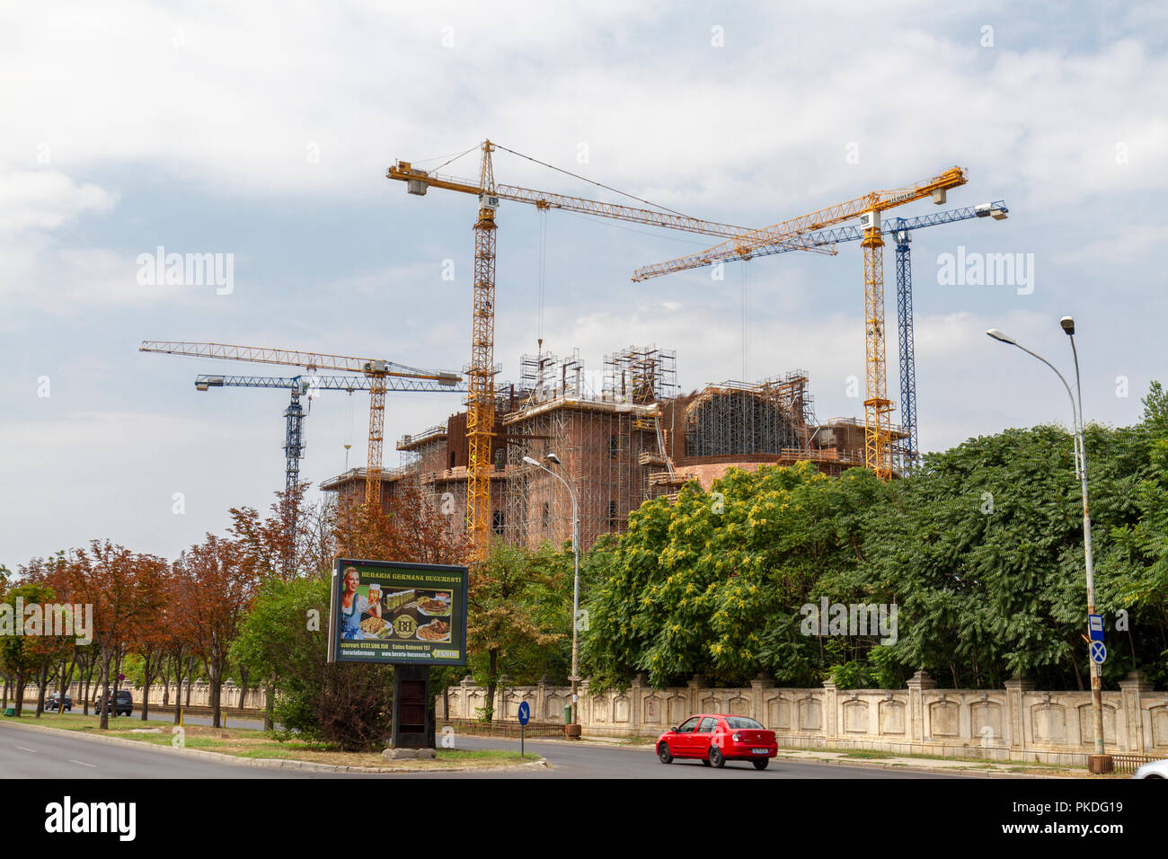 Construction site bucharest hi-res stock photography and images - Alamy