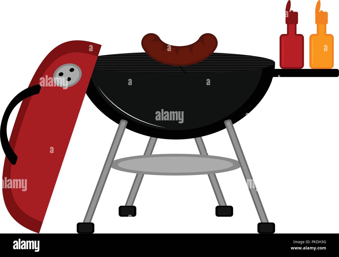 Isolated barbecue grill icon. Vector illustration design Stock Vector ...