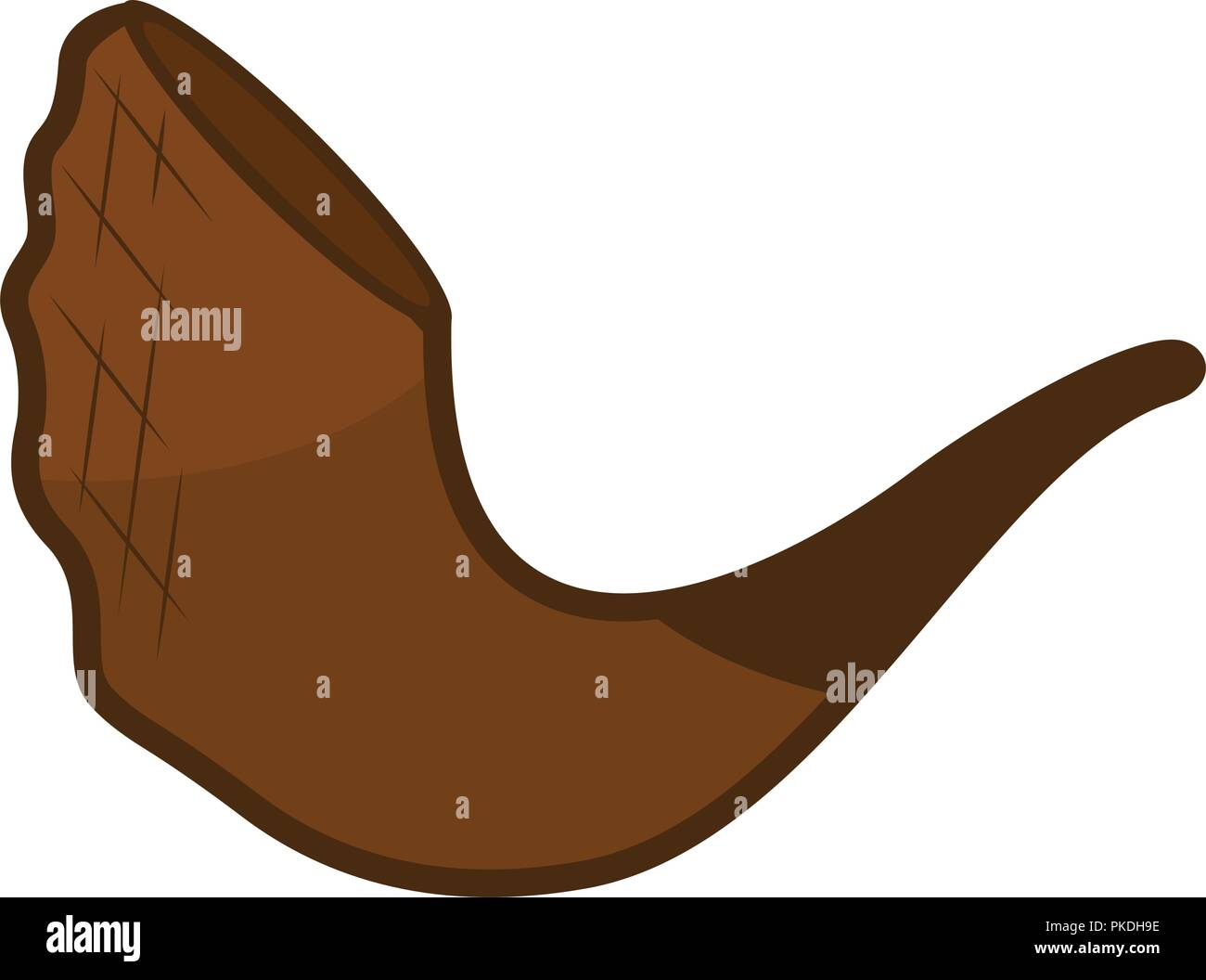 Shofar vector vectors hi-res stock photography and images - Alamy