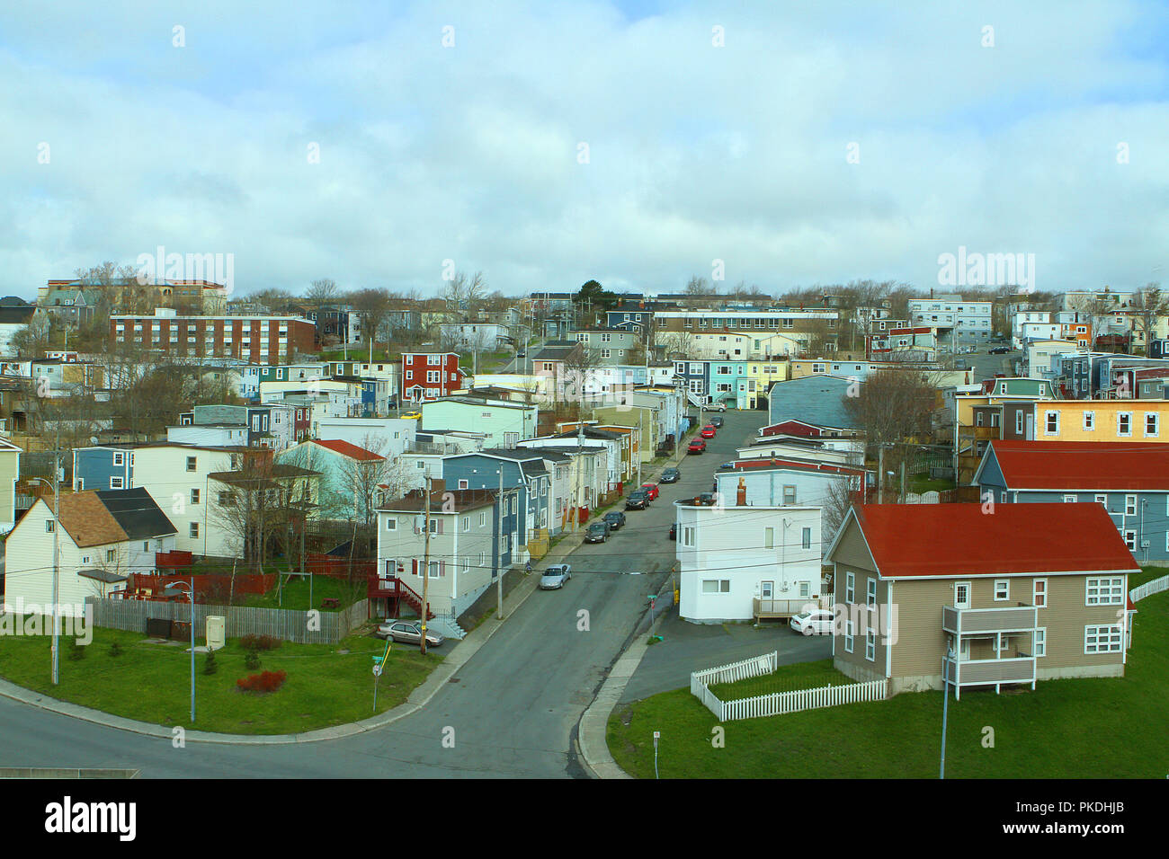 Street scenes of the city of St. John's, and St . John's Harbour ...