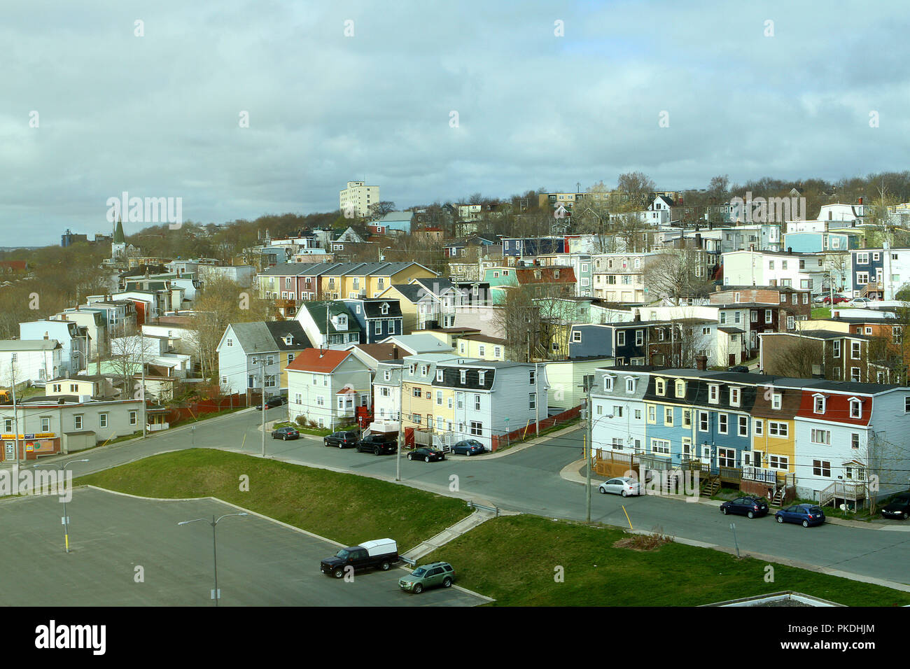 Street scenes of the city of St. John's, and St . John's Harbour ...